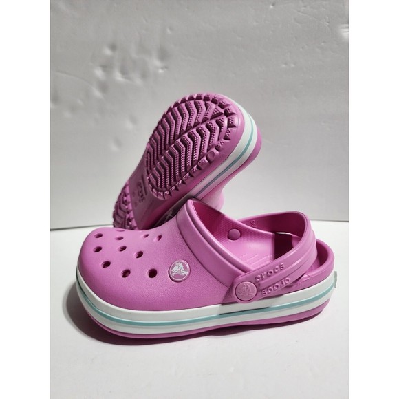 CROCS | Shoes | New Kids Crocs Crocband Clog Sandals Platform K Party ...